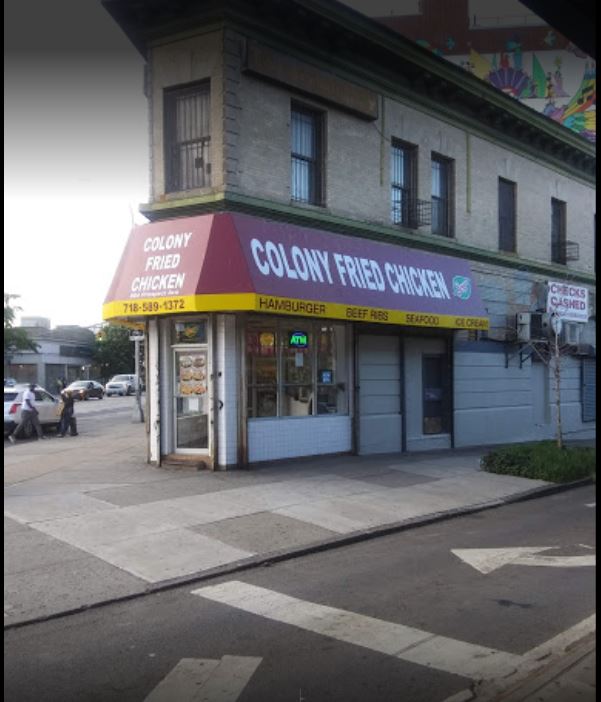 Colony Fried Chicken Restaurant in The Bronx / Menus & Photos