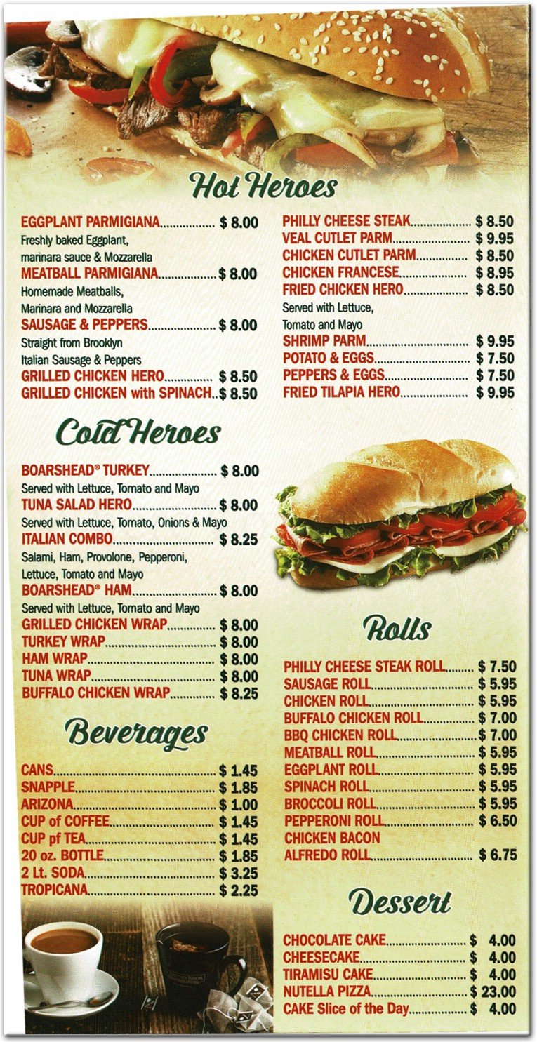 Sofia Pizza Restaurant in Brooklyn / Official Menus & Photos