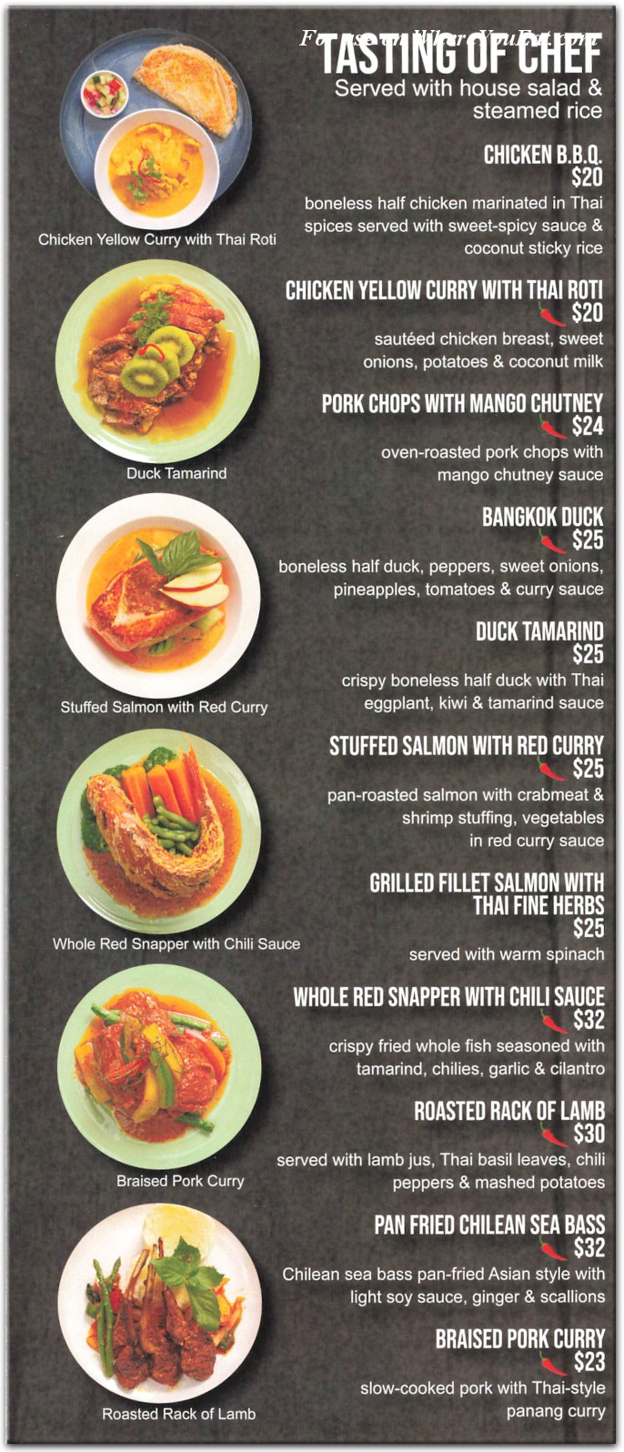 Bangkok Cuisine Restaurant in Queens / Official Menus & Photos