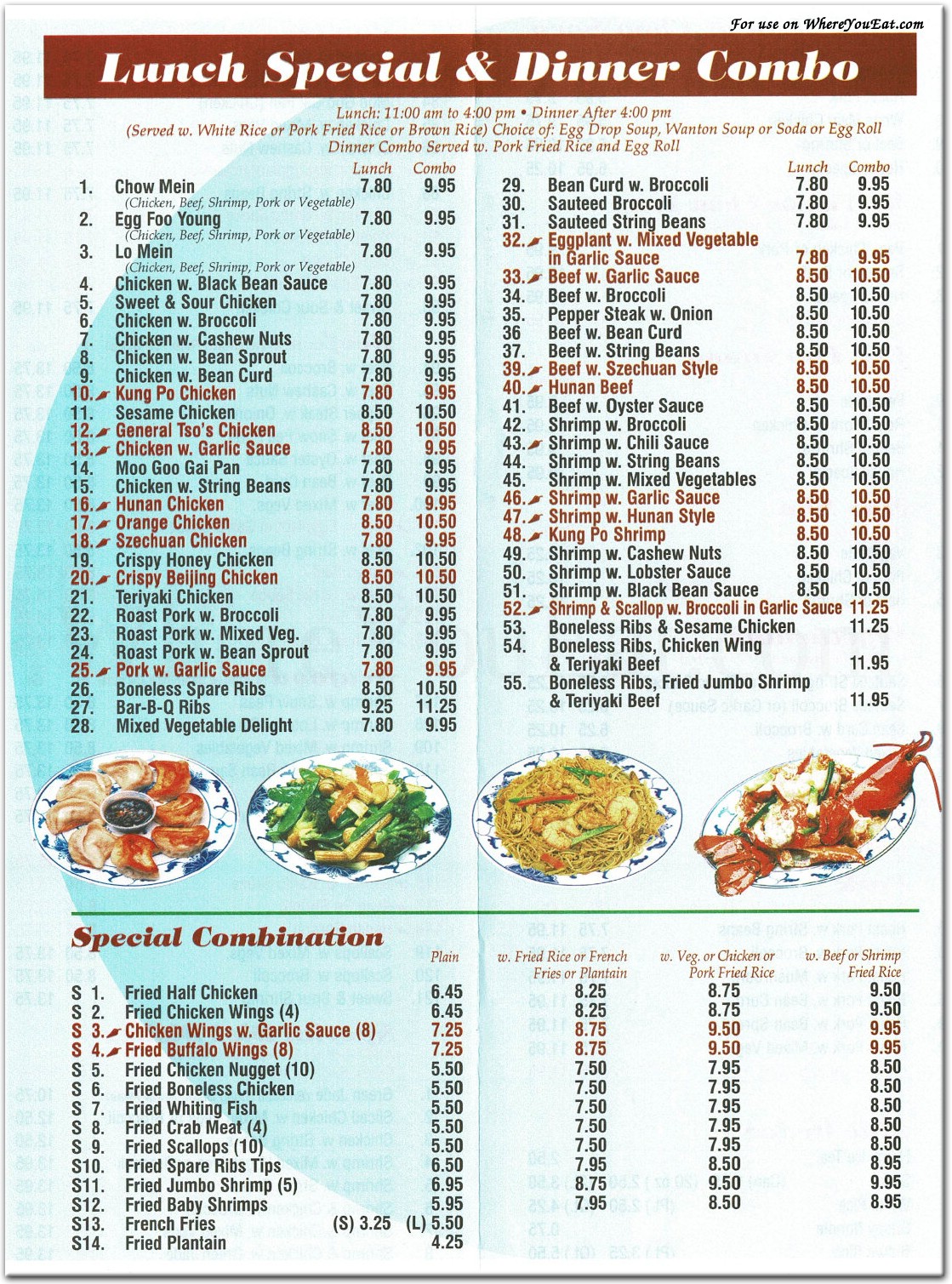 Mandarin House Restaurant in Staten Island / Official Menus & Photos