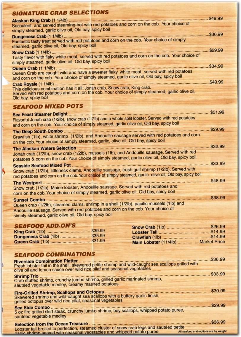 Crab Spot Restaurant in Brooklyn / Menus & Photos