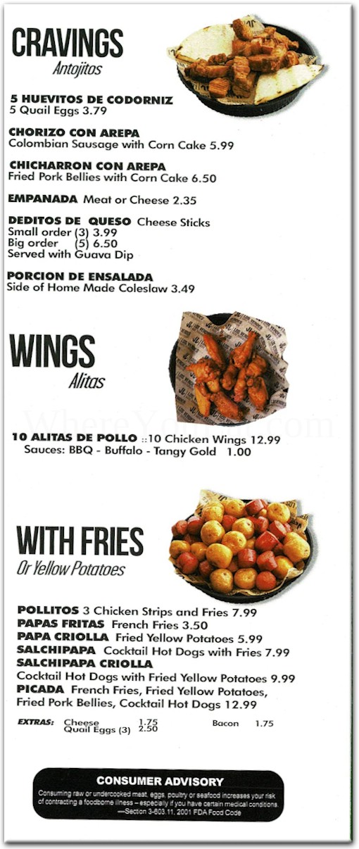 Los Verdes Restaurant in Queens / Official Menus & Photos