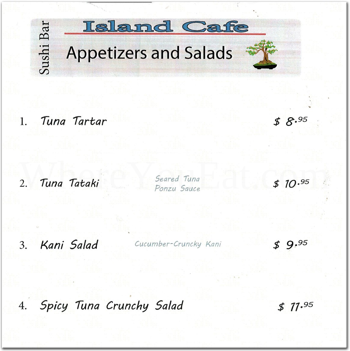 Island Cafe Restaurant in Staten Island / Official Menus & Photos
