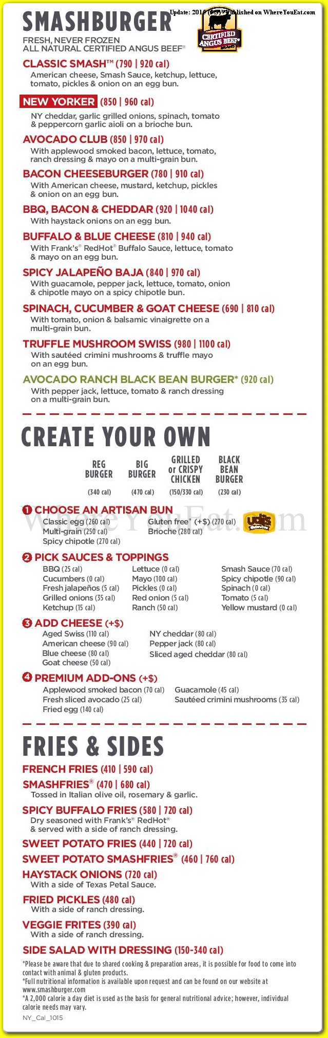 Smashburger Restaurant in Staten Island / Official Menus & Photos