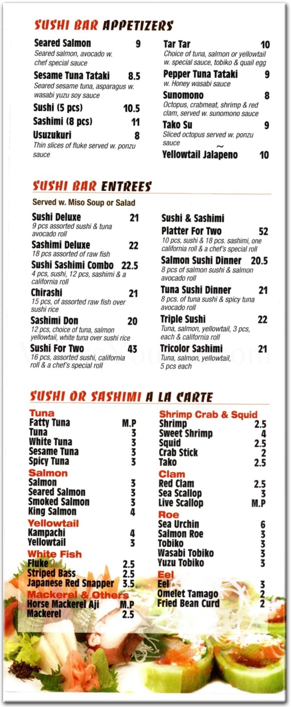 Musashi Asian Cuisine Restaurant in Brooklyn / Official Menus & Photos