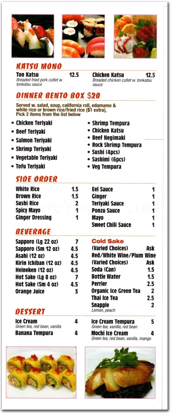 Musashi Asian Cuisine Restaurant in Brooklyn / Official Menus & Photos