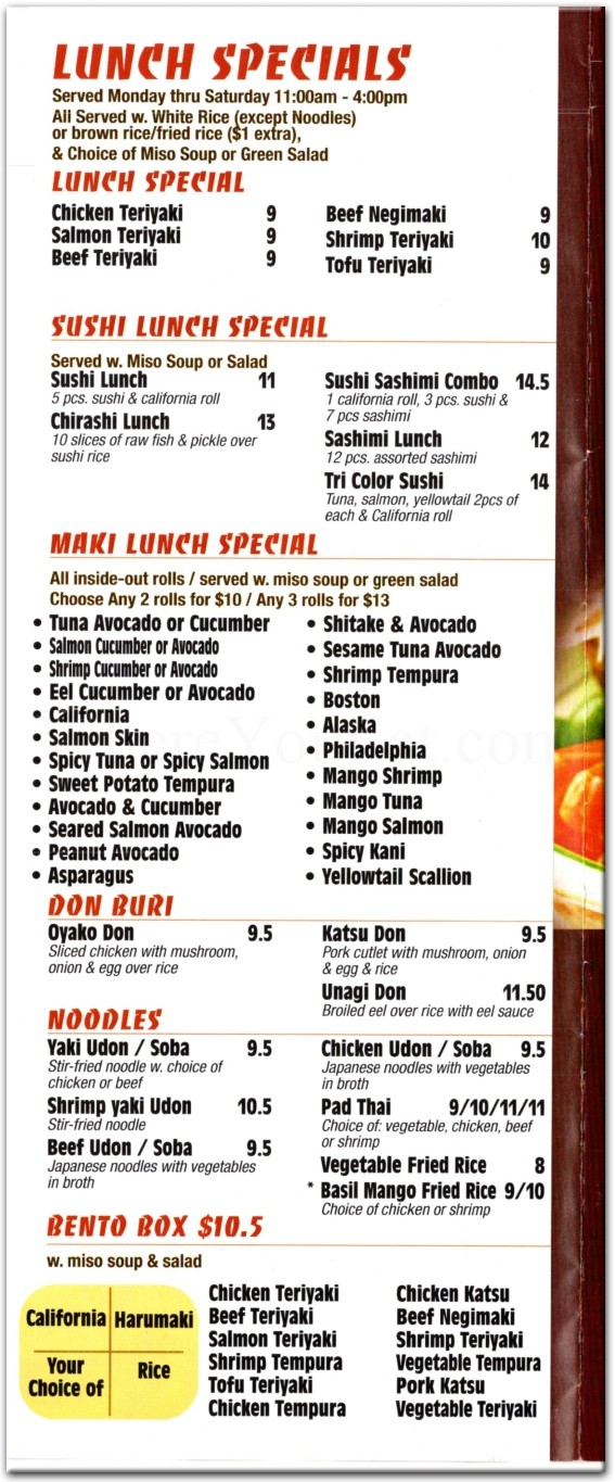 Musashi Asian Cuisine Restaurant in Brooklyn / Official Menus & Photos