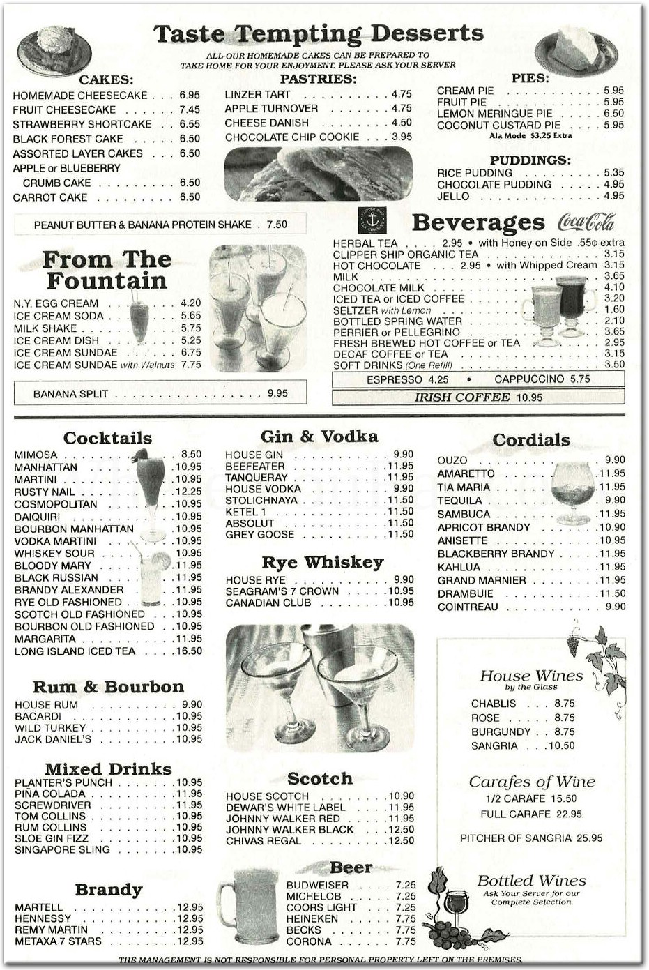 Kings Arms Restaurant in Staten Island / Official Menus & Photos