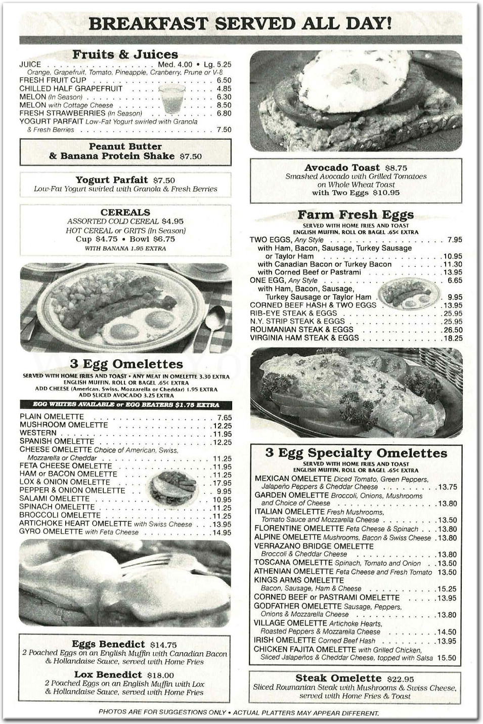 Kings Arms Restaurant in Staten Island / Official Menus & Photos