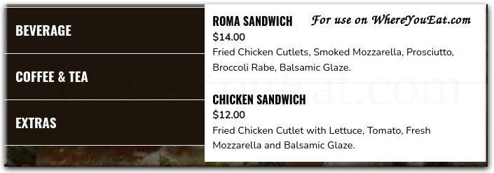 Campania Richmond Ave Restaurant in Staten Island / Official Menus & Photos