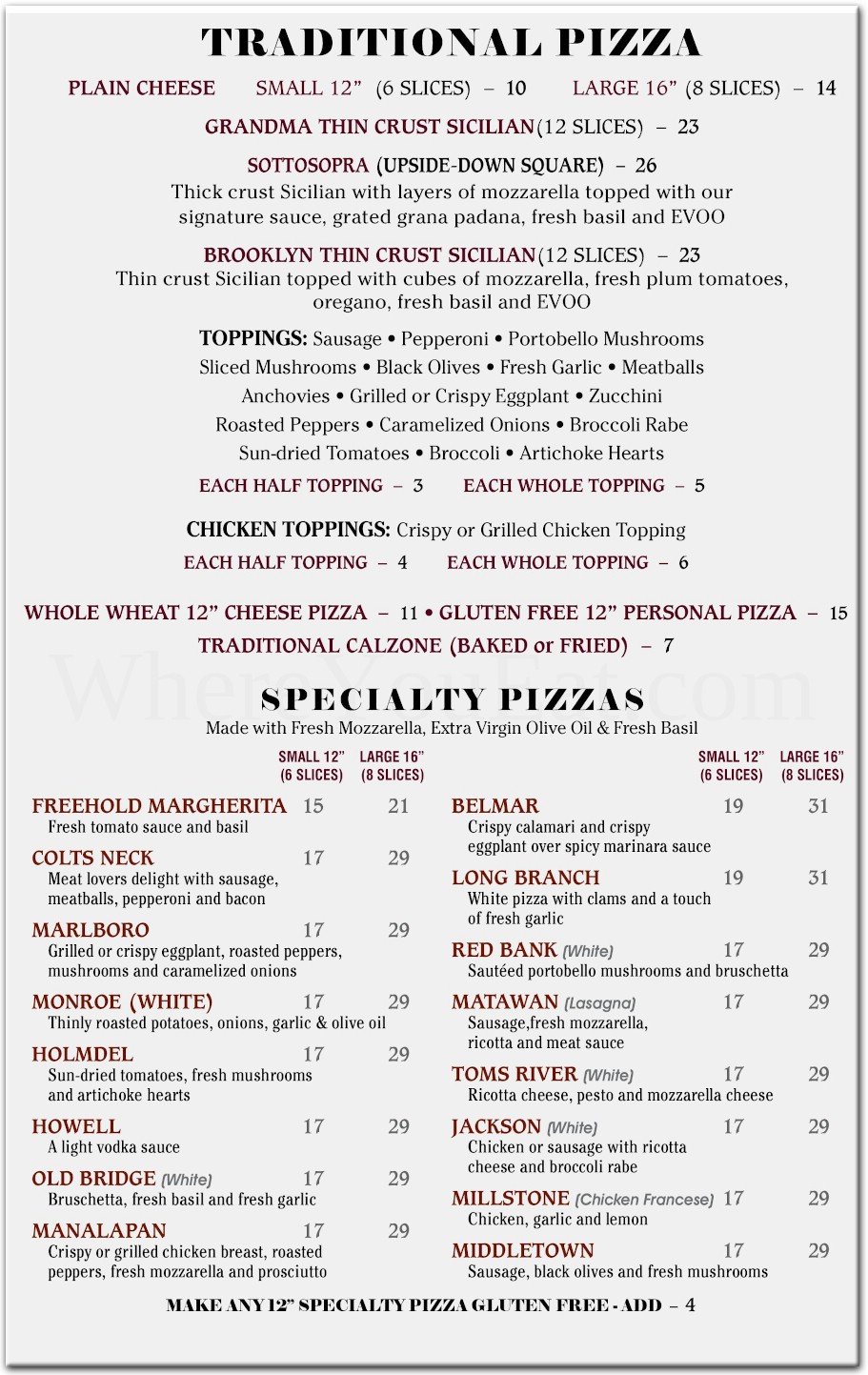 Panini Grill NJ Restaurant in Staten Island / Official Menus & Photos